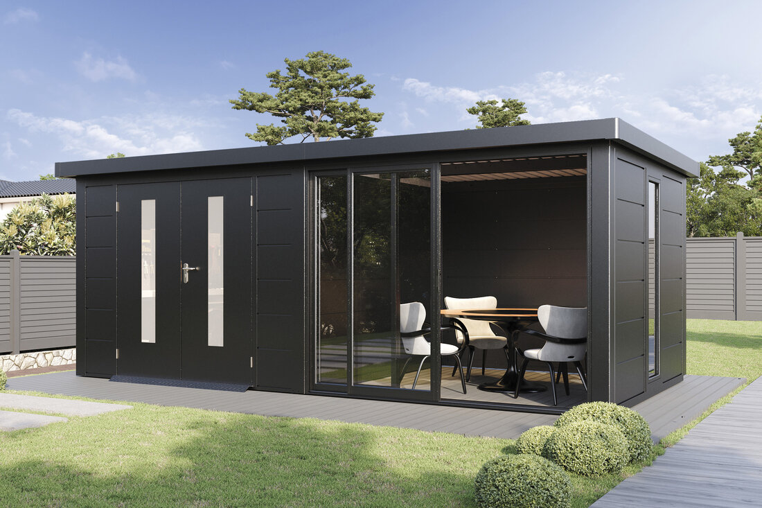 Gartenhaus Toom Metall